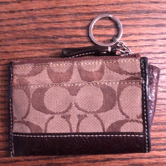 Coach | Accessories | Coach Keychain Card Holder | Poshmark
